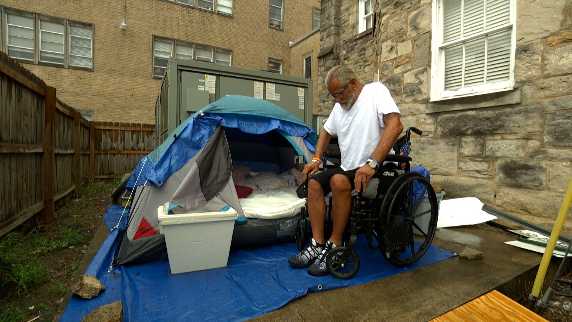 Unhoused: The Graying Homeless of America