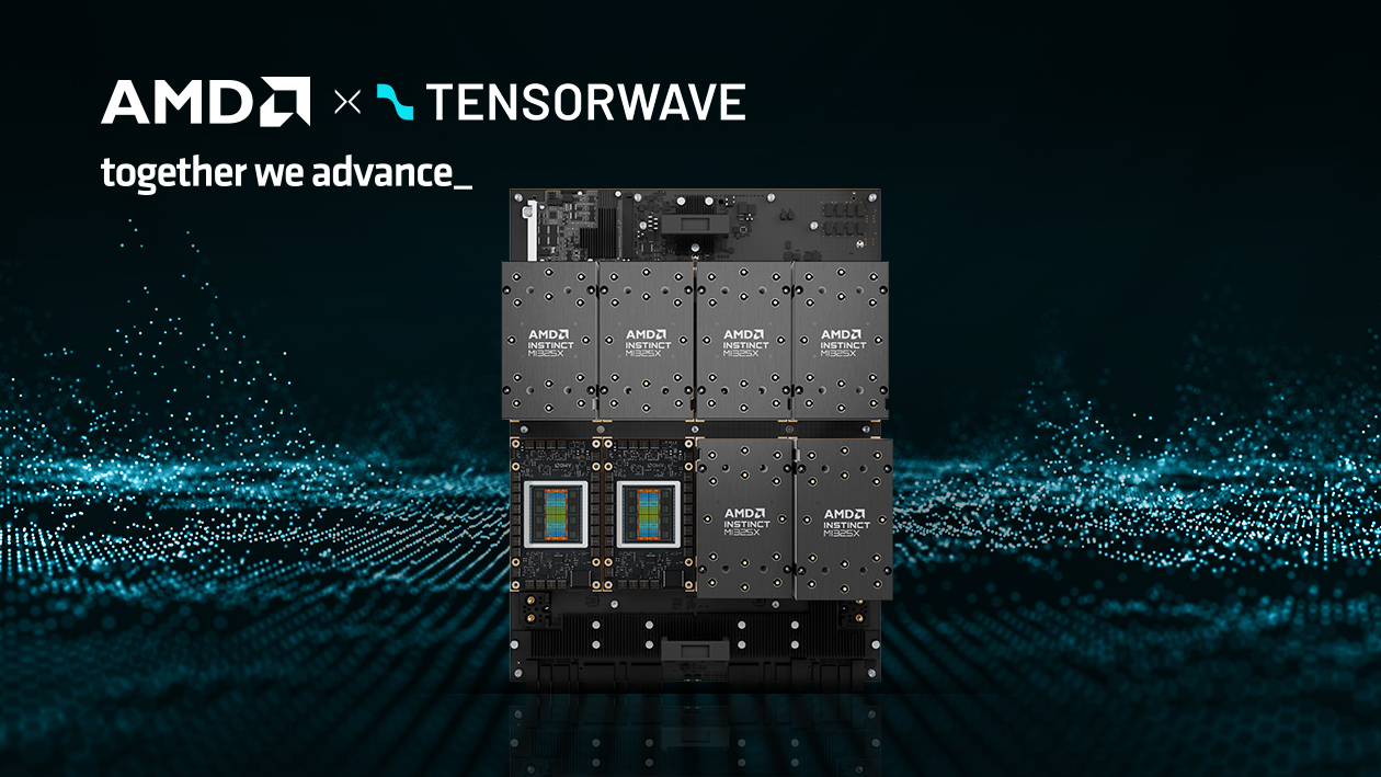 AMD x TensorWave: Driving Scalable AI with Persistent Caching and AMD Instinct™ MI300X GPUs