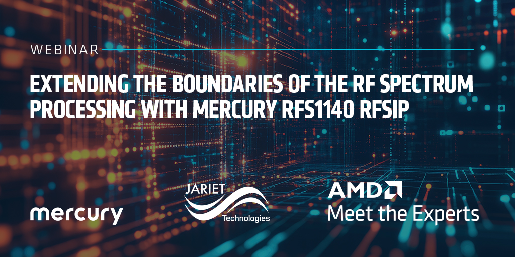 Extending the Boundaries of the RF Spectrum Processing with Mercury ...