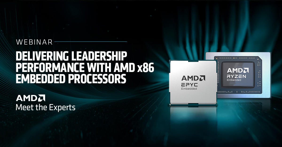 Delivering Leadership Performance With Amd X86 Embedded Processors